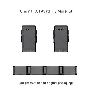 EUCAZ Avata Fly More Kit, Include Two Intelligent Flight Batteries and a Battery Charging HUB,Large Capacity Battery Life for Avata Accessories