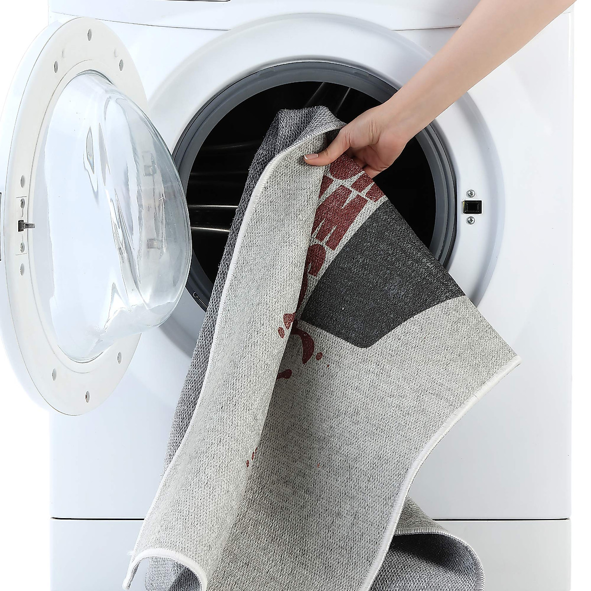 SUSSEXHOME Non Skid Washable Kitchen Mats for Floor, Ultra Thin Runner Low Pile Rug for Laundry Room, Entryway, Bathroom, Multipurpose Floor Mats, Wine Bar Decor Rug - 20 x 60 Inches