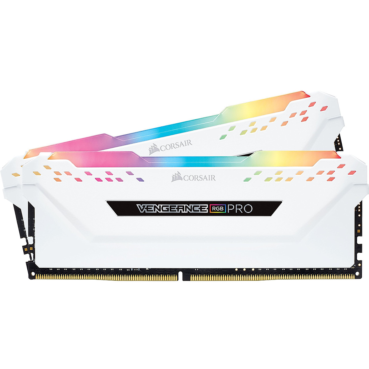 CORSAIR VENGEANCE RGB PRO 16GB (2x8GB) DDR4 3600MHz C18 LED Desktop Memory - White