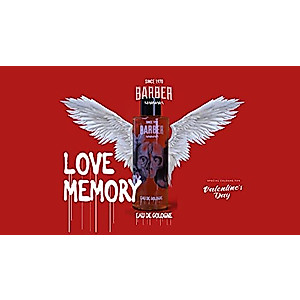 Marmara Barber Cologne - Best Choice of Modern Barbers and Traditional Shaving Fans (LOVE MEMORY Limited Edition Eau de Cologne, 500ml)