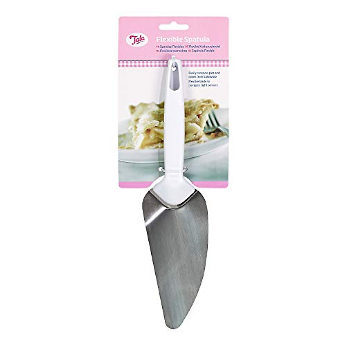 Tala Flexible Cake Server, White/Silver