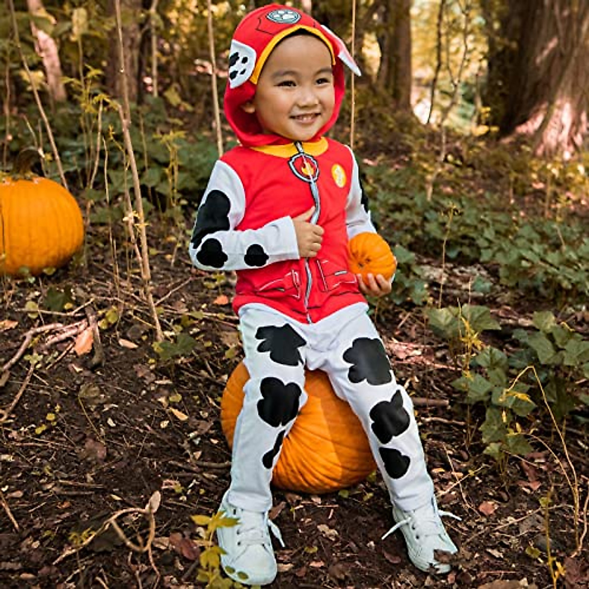 Nickelodeon Paw Patrol Marshall Little Boy Girl Kids Zip Up Cosplay Coverall 6