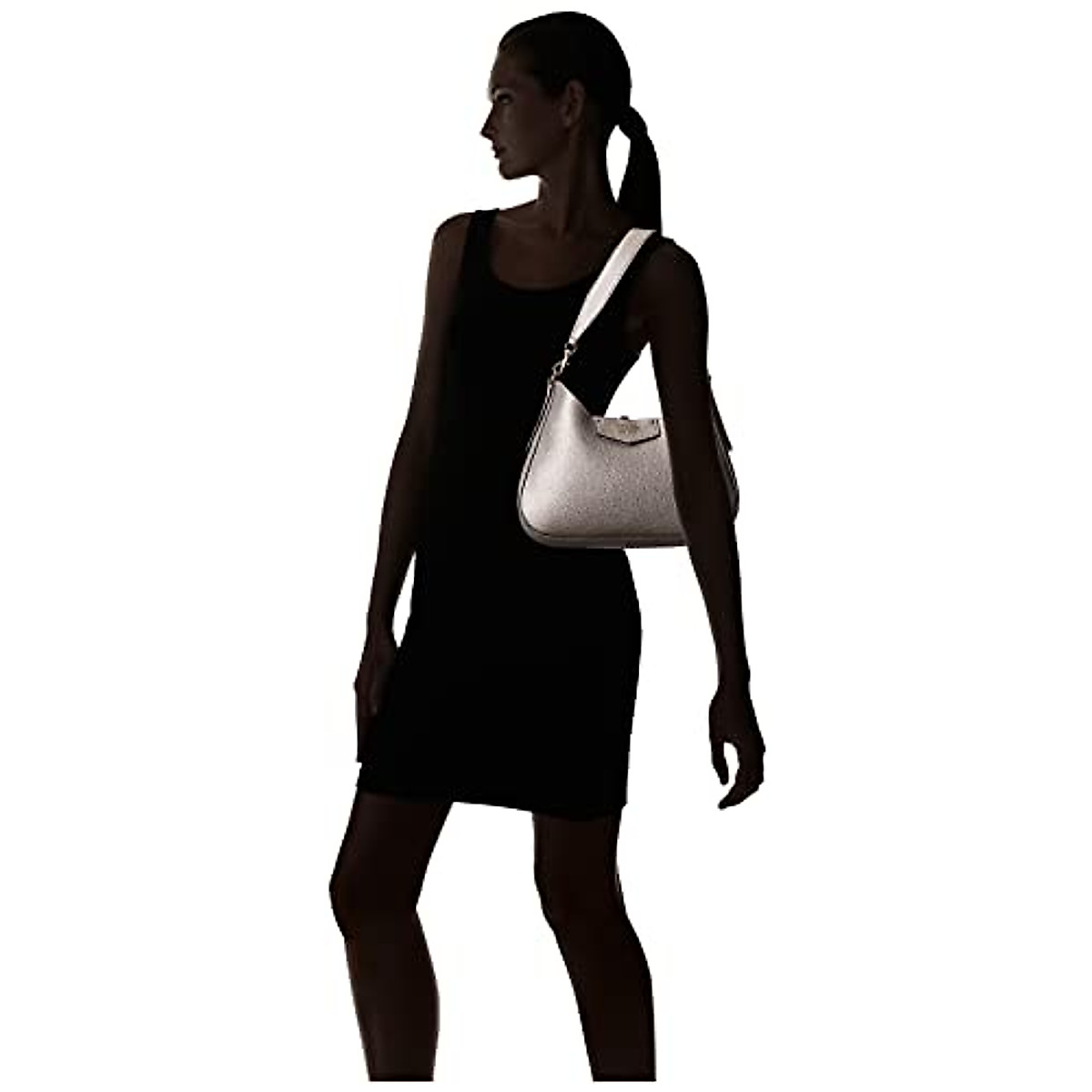 GUESS Eco Brenton Hobo, Pewter