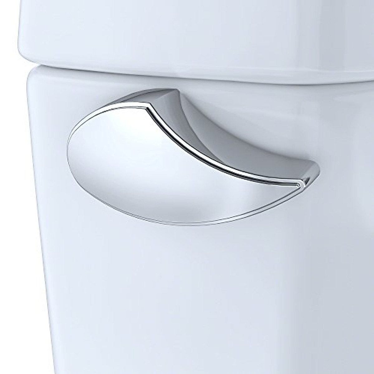 TOTO Drake WASHLET+ Two-Piece Elongated 1.6 GPF Universal Height TORNADO FLUSH Toilet with C2 Bidet Seat, Cotton White - MW7763074CSFG#01