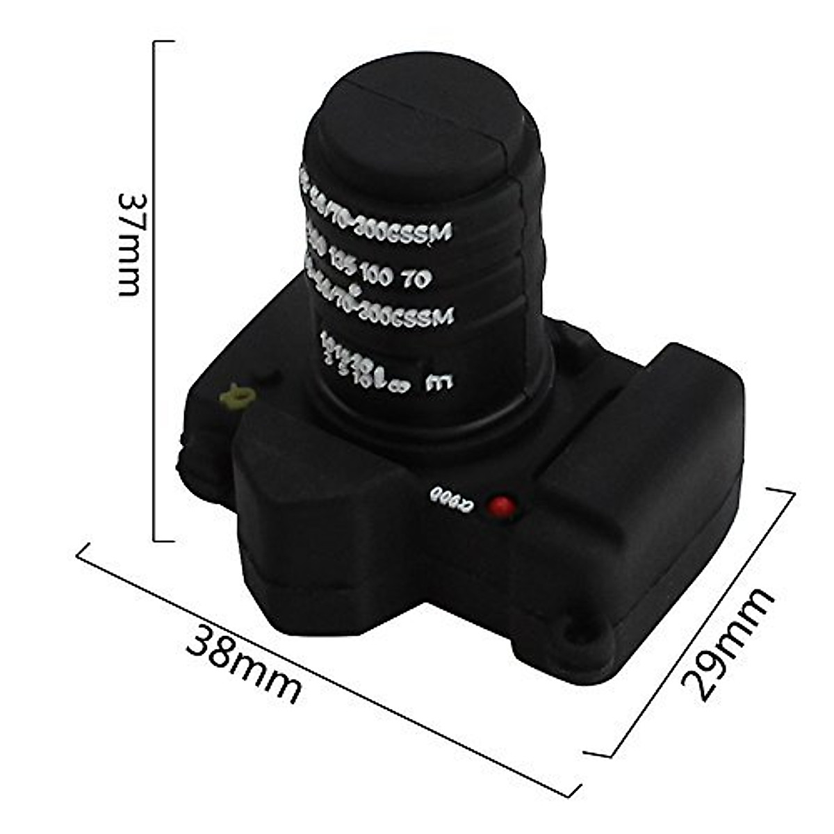 Aneew 32GB 3D Camera Model Pendrive 2.0 USB Flash Pen Drive Memory Stick Thumb Disk Storage Data Photograph Gift