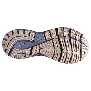 Brooks Women's Adrenaline GTS 22 Supportive Running Shoe - Lilac/Tempest/Pink - 8.5 Medium