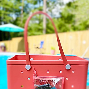 4-Pack Replacement Rivets Large Beach Bag Straps Button Repair Rivet Rubber Tote Bag Handles Buckle Accessories Standard and Oversized XL Pool Bag for Women