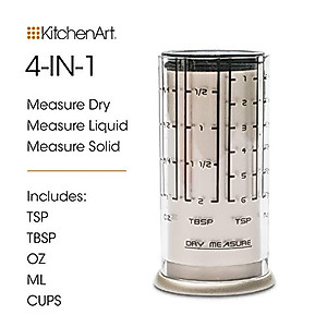 Kitchen Art Pro Mini Adjust-A-Cup, Satin