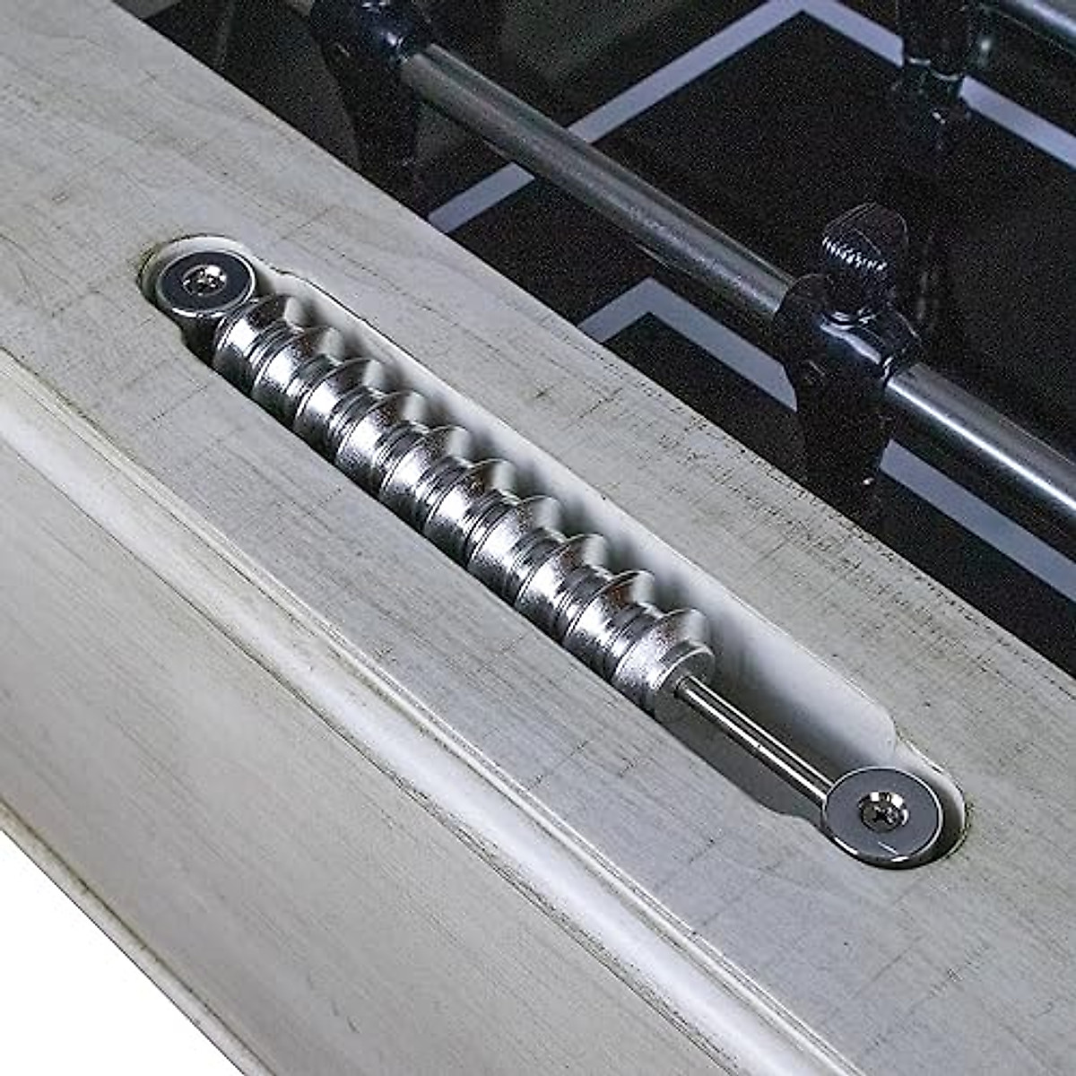 Hathaway Montecito 55-in Premium Competition Foosball Table, Arcade Table Soccer for Game Rooms, includes (2) Foosballs and - Driftwood