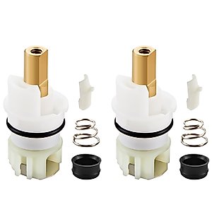 RP25513 faucet stem assembly, Replacement Kit for Delta two handle faucet repair kit, Includes RP4993 Seats and Springs, 2 Pack