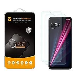 Supershieldz (2 Pack) Designed for T-Mobile Revvl 6 Pro 5G / Revvl 6x Pro 5G Tempered Glass Screen Protector, Anti Scratch, Bubble Free