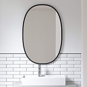 Umbra Hub Oval Mirror