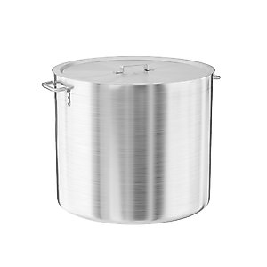 Krollen Industrial 80 Qt. Heavy Weight Aluminum Stock Pot with Lid