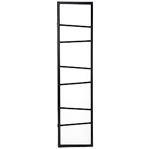 Roundhill Furniture 3-Panel Screen Room Divider, Black