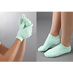Sharper Image Moisturizing Glove and Bootie Set