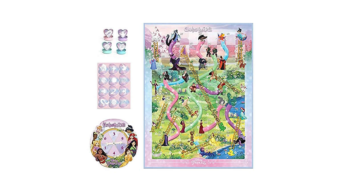 Disney Princess Chutes and Ladders Board Game for Kids