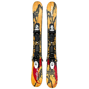 Summit Skiboards Bamboo Pro 110 cm Skiboards w. Atomic M10 Adjustable Ski Bindings
