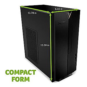 Acer Aspire TC-1660-UR17 Desktop | 10th Gen Intel Core i5-10400 6-Core Processor | 12GB 2666MHz DDR4 | 512GB NVMe M.2 SSD | 8X DVD | Intel Wireless Wi-Fi 6 | Windows 10 Professional
