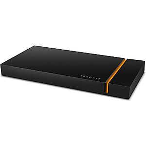 Seagate FireCuda Gaming SSD, 2TB, External SSD, USB-C USB 3.2 Gen 2x2 NVMe, for PC Laptop (STJP2000400)