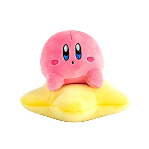 Club Mocchi Mocchi- Kirby Plush - Warp Star Kirby Plushie - Squishy Kirby Toys - Plush Collectible Kirby Figures - Soft Plush Toys and Kirby Room Decor - 6 Inch