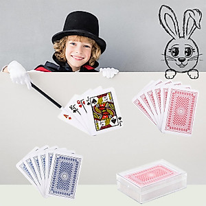 Mini Playing Cards Deck, Small Casino Card Games for Kids, Magic Party Favor, 2.5" Inches (12-Pack)