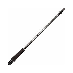 Abu Garcia Catfish Commando Fishing Rod and Reel Combo, 7 Feet, Medium Heavy Power, Black