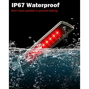 Third Brake Light Compatible with 2009 2010 2011 2012 2013 2014 Ford F150 3rd Brake Light Led Cab Cargo Tail Lights High Mount Brake Light with Seal Gasket