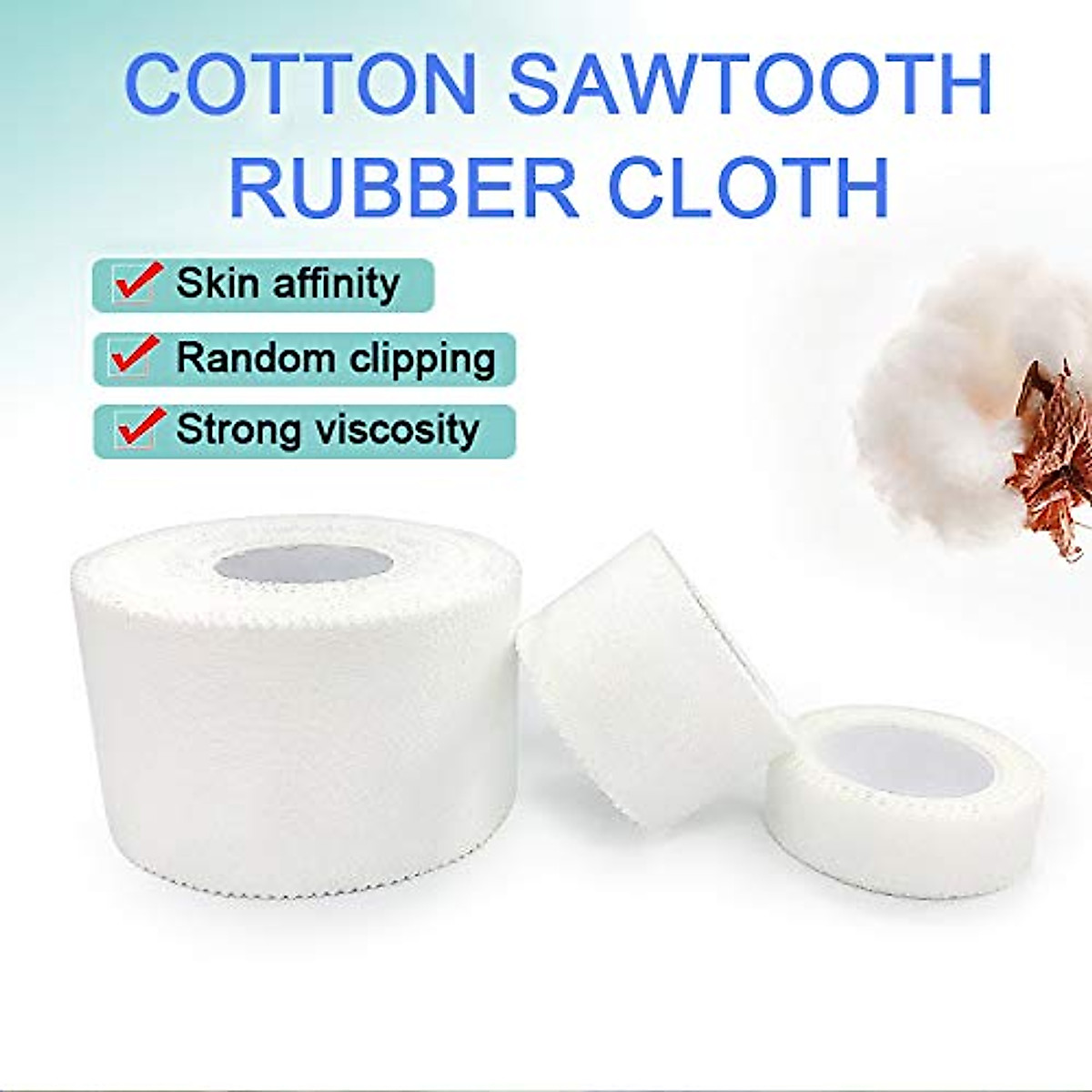 10M White Sport Kinesiology Elastic Bandage Wrap Tape for Knee Finger Ankle Palm Shoulder Muscle Strain Injury Support