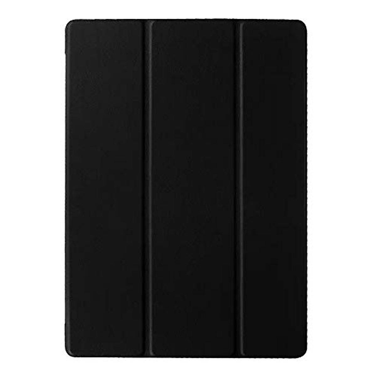 ZZOUGYY for Microsoft Surface 3 1645 1657 Tablet Smart Cover, Ultra Slim Folio Stand Lightweight with Sleep/Wake Up Function Leather Case for Surface 3 10.8" (KST-Black)