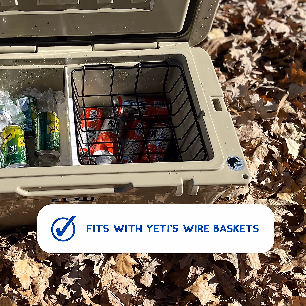 Above Sea Level Ice Pack Divider for YETI 65 - Cooler Divider - YETI Tundra 65 Accessories - YETI Tundra Accessories - YETI Cooler Accessories - YETI Accessories