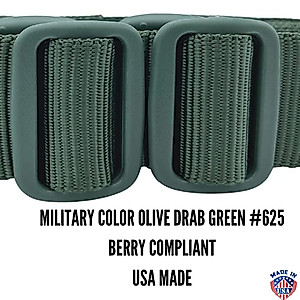 Premium USA Made Rifle Sling with Flat Tubular Webbing for Superior Comfort and Strength. 100% USA Made by Blu Collar Workers