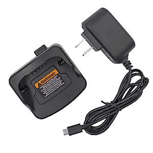 Aimtobest PMLN6394 PMLN6394A Charger Compatible for Motorola Radio RMU2040 RMU2080D RMU2080 RMV2080 RMM2050 XT420 XT460 PMNN443A PMNN4434
