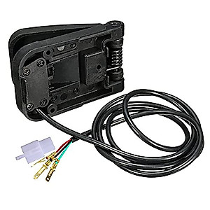 TDPROMOTO Electric Scooter Foot Pedal Throttle Accelerator for ATV Quad Boat E-Bike GoKart