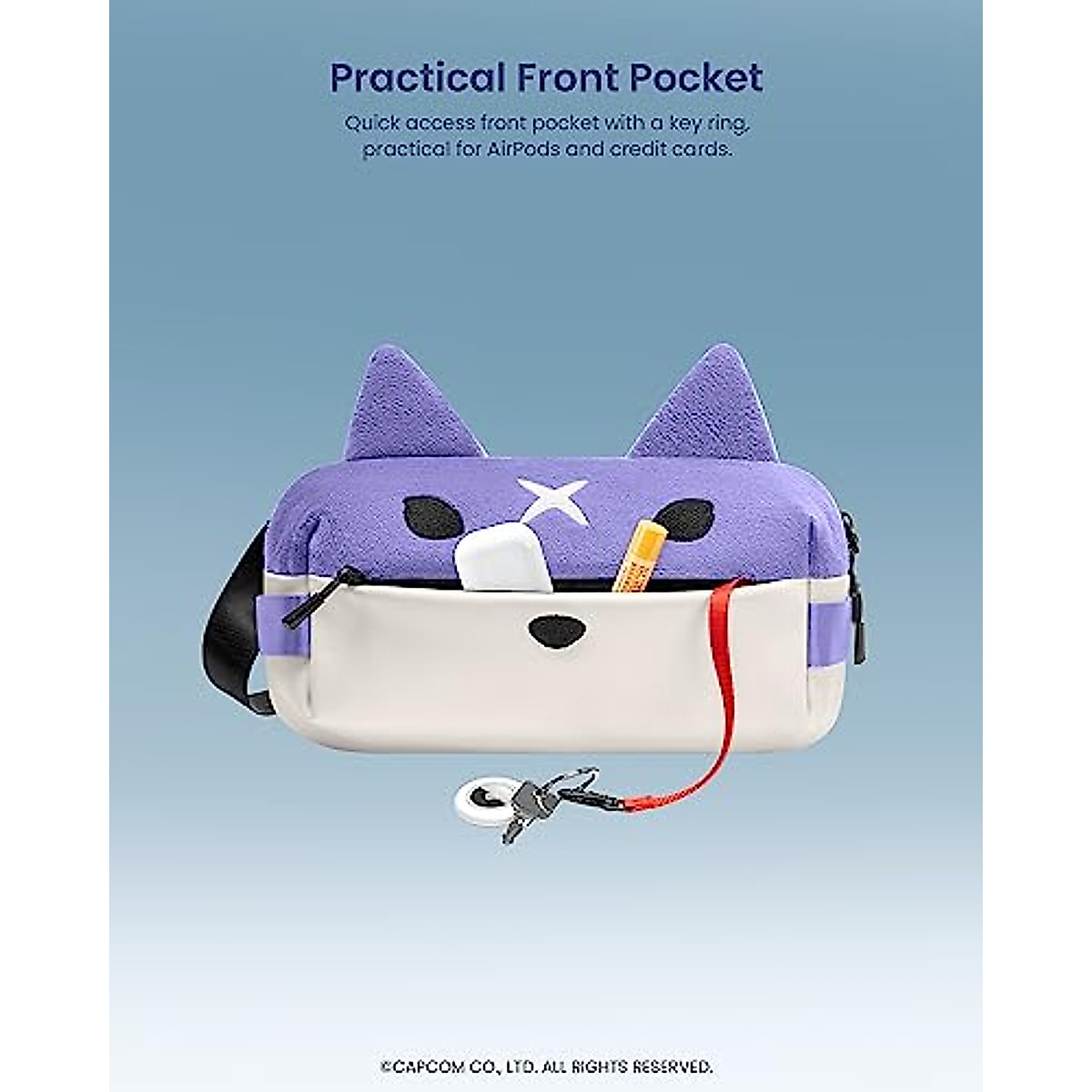 tomtoc Palamute EDC Sling Bag, Monster Hunter 4L Minimalist Chest Shoulder Backpack Crossbody Bag for Men and Women, Water-resistant Lightweight Everyday Carry Casual Bag for Tactical, Travel, Work