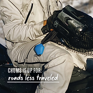 Chums Pouch XL Microfiber Lens Cloth - Portable Lens & Screen Cleaner Cloth Keychain (Very Berry)