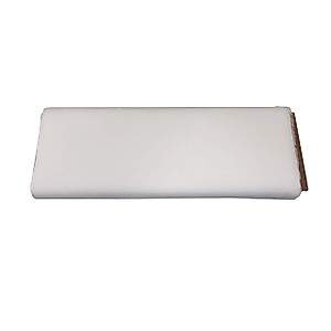 100% Cotton 118/120" Wide Muslin. Sold by Yard, Bleached, White