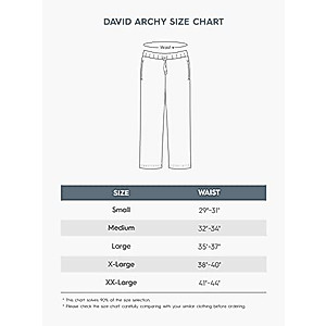 DAVID ARCHY Men's Soft Cotton Pajama Bottom Comfy Knit Pajama Long John Lounge Sleep Pants for Men 2 Pack (XL, Black/Navy Blue)
