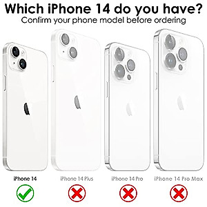 blaspins Crossbody Lanyard Strap Case for iPhone 14, Neck Cross Body, Adjustable Holder Removable, Drop Protection Shockproof, Hands-Free Silicone Case Cover 6.1 inch, 150 cm Strap, iP14 - Yellow