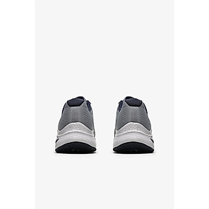 Skechers Men's Arch Fit Oxford, Gray/Navy, 11 M US