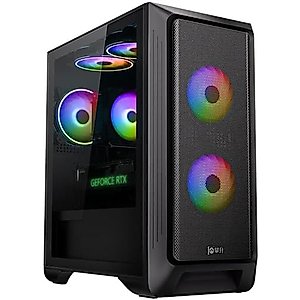 IPASON Gaming PC Desktop – Intel Core i5 12400F 2.5 GHz, NVIDIA RTX 3060, 1TB NVME SSD, 16GB DDR4 RAM 3200, 650W PSU, Bluetooth, Wi-Fi 6, Windows 11 Home 64-bit