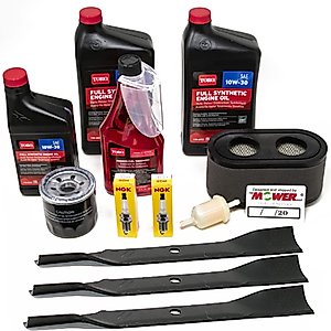 The Mower Shop 50 in TimeCutter SS & MX Tune-Up Kit for LCP V Twin Engines (Synthetic Oil)
