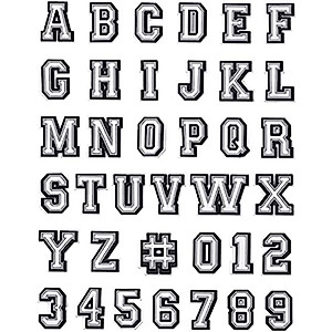 Letters Numbers and Sports Charms for Clog Shoe Decoration, Basketball Baseball Hockey Softball Soccer Football Gift for Boys Kids Teens and Adults