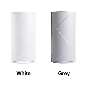EMVANV Multifunction Corner Locker Cosmetic Storage Rack 360 Degree Rotation Storage Rack for Office Home Bathroom Triangle Shelf Kitchen(Grey)