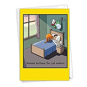 NobleWorks 1 Hilarious C6396BDG Greeting Card for Birthday