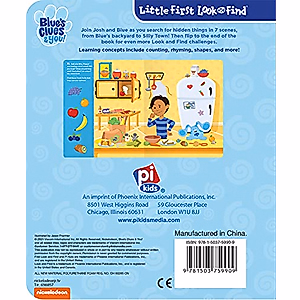 Nickelodeon Blues Clues & You! Little First Look and Find Activity Book PI Kids