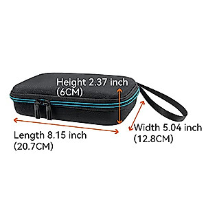 YipuVR Case Compatible with Razer Kishi V2, EVA Hard Skin Carrying Case Cover Shock-Absorbing Travel Protective Case - Bag Only (Black)