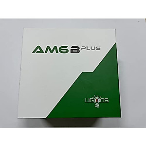 Ugoos AM6B Plus TV Box Amlogic S922X-J Android 9.0 DDR4 4GB RAM 32GB ROM WiFi6 1000M Ethernet USB 3.0 BT5.0 4K H.265 HDR TV Box