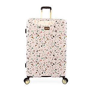 FILA Women's Luggage Hardside Spinner, Beige, Check-in 29"
