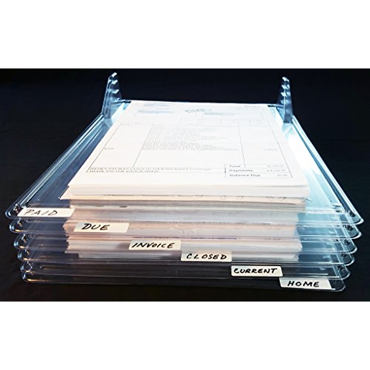 EZSTAX Closet Organizer and Shirt Folder | Regular Size, 20-Pack