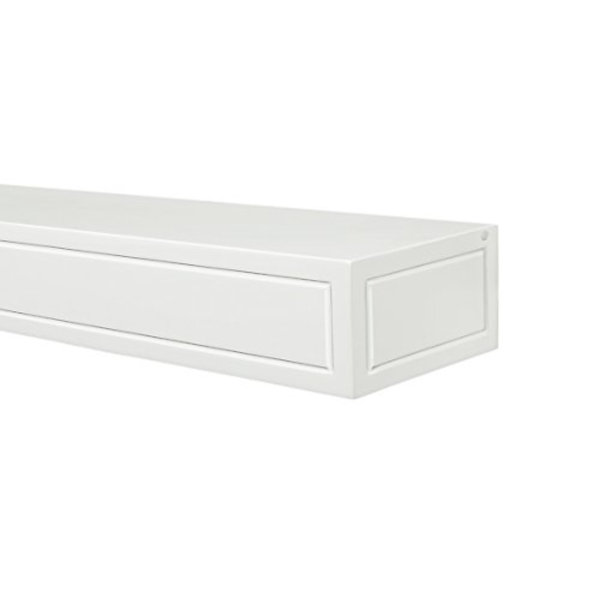 Pearl Mantels White Sarah Mantel Shelf, 72-Inch, Paint